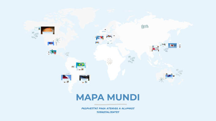 MAPA MUNDI by Bubble on Prezi