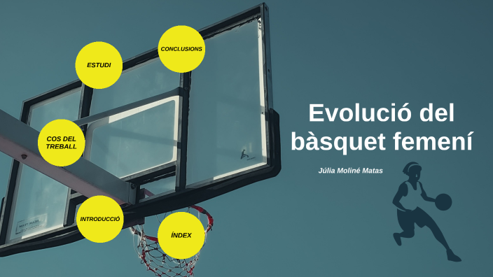 Evolució del bàsquet femení by Júlia Moliné on Prezi
