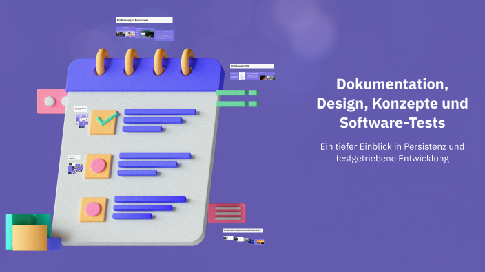 Dokumentation, Design, Konzepte und Software-Tests by Katharina Cordes ...