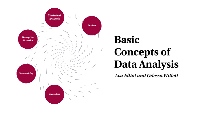 Basic Concepts of Data Analysis by Odessa Willett on Prezi
