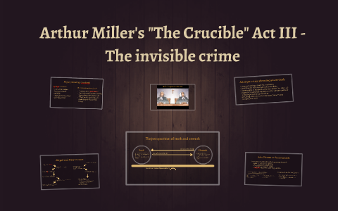 "The Crucible" Act III - The invisible crime by Stefanie Mayer on Prezi