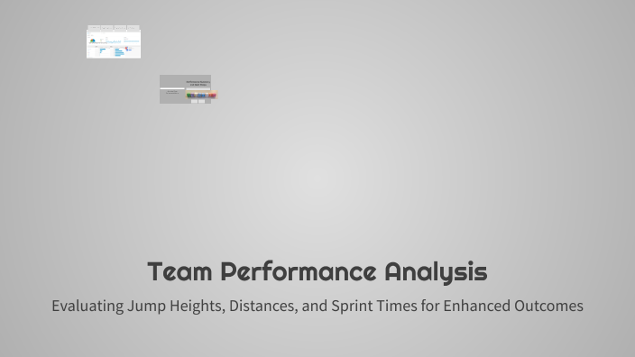 Team Performance Analysis by Evan Brown on Prezi