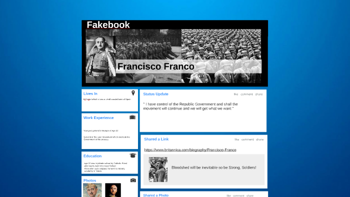 Francisco Franco by Tony Cundiff on Prezi