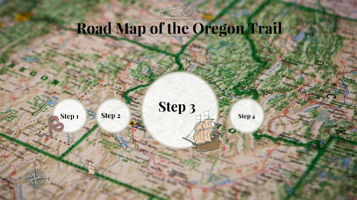 Road Map Of The Oregon Trail by Hannah Davis on Prezi