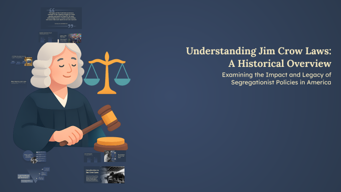 Understanding Jim Crow Laws: A Historical Overview by jamarion farr on ...