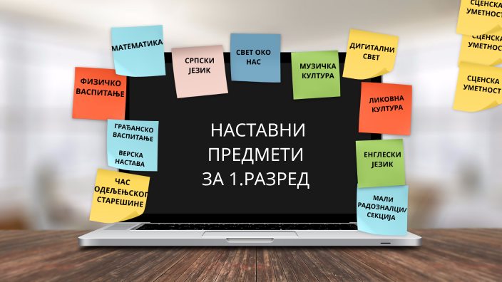 Наставни предмети за први разред by Milan Iskrin on Prezi
