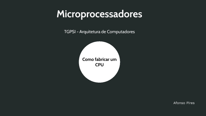 Microprocessadores by Afonso Pires on Prezi