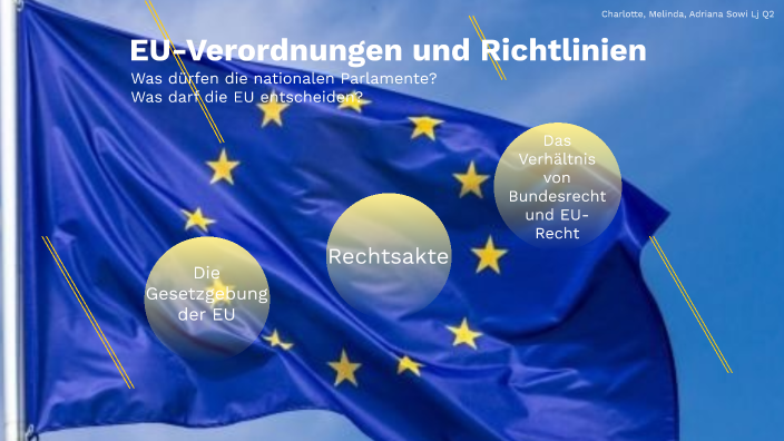EU-Verordnungen und EU-Richtlinien by Adriana Ukaj on Prezi