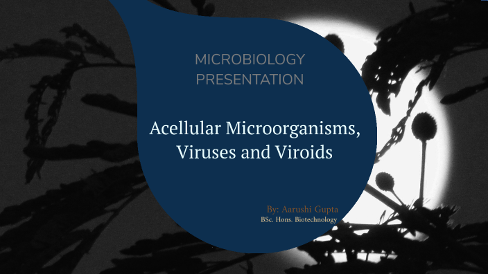 Acellular microorganisms, Viruses and Viroids by aarushi gupta on Prezi