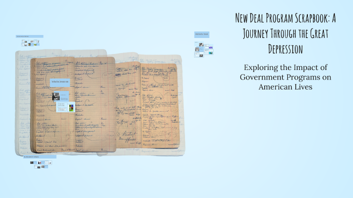 New Deal Program Scrapbook: A Journey Through the Great Depression by ...