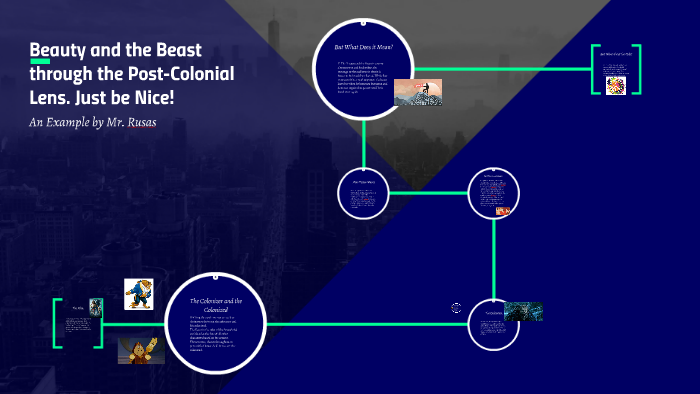 Beauty and the Beast through the Post-Colonial Lens. by Devon Rusas on ...