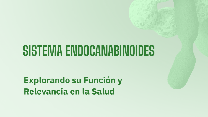 SISTEMA ENDOCANABINOIDES by Julieta Yanzon on Prezi