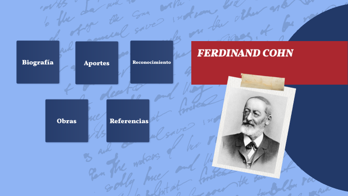 FERDINAND COHN by Catherine Duarte on Prezi