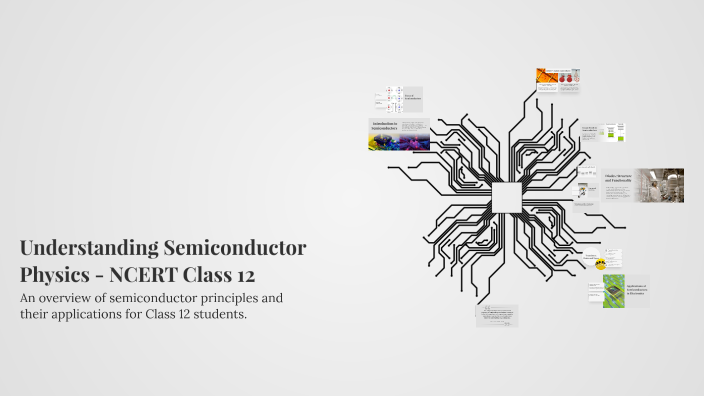 Understanding Semiconductor Physics - NCERT Class 12 by Roli Trivedi on ...