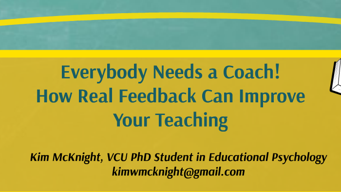 Kim McKnight's Everybody Needs a Coach! MERC by Kim McKnight