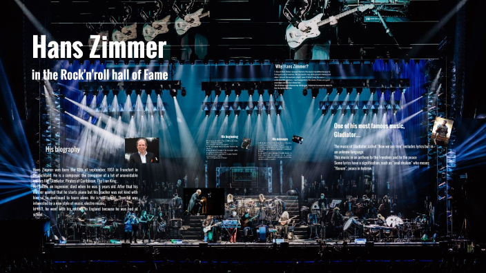 Hans Zimmer in the Rock'n'roll hall of Fame by gauthier catteau on Prezi