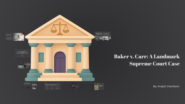 Baker v. Carr: A Landmark Supreme Court Case by Anajah Chambers on Prezi