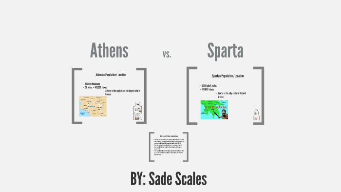 Athens vs. Sparta by Sade Scales on Prezi
