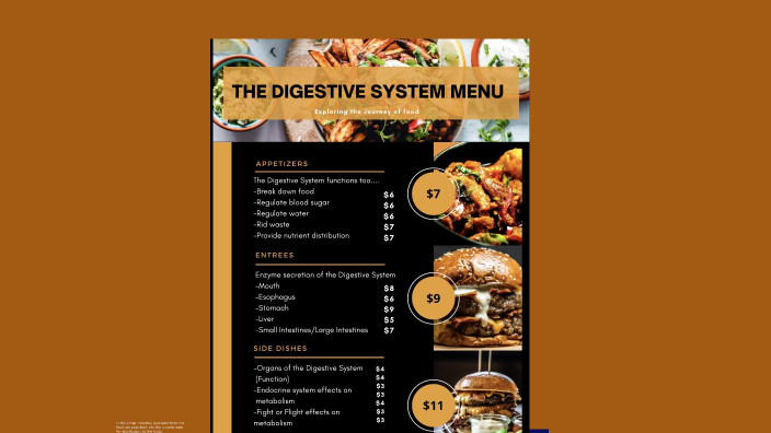 The Digestive Menu by Tamaira Clark on Prezi