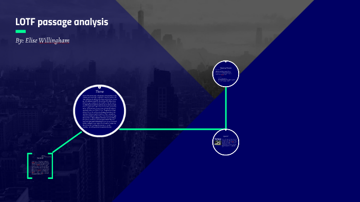 LOTF passage analysis by Elise Willingham on Prezi