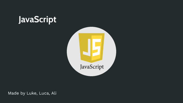 Java Script by Luca Manco on Prezi