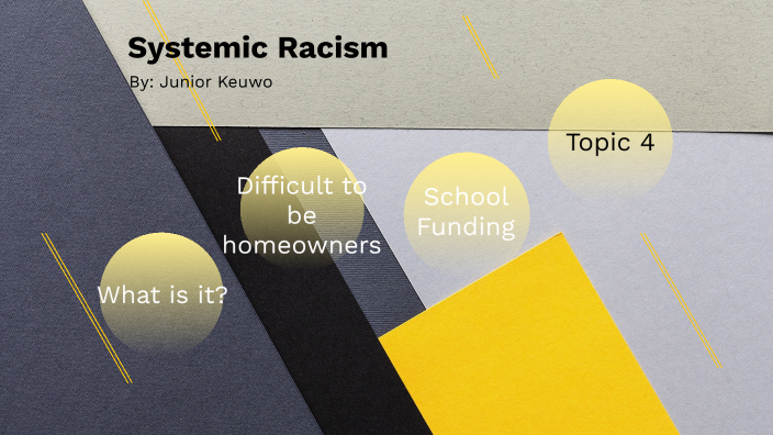 Systemic Racism by Junior Keuwo on Prezi