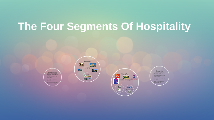 The Four Segments Of Hospitality by Sydney Little on Prezi
