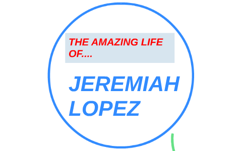 THE AMAZING LIFE OF JEREMIAH LOPEZ by Jeremiah Lopez