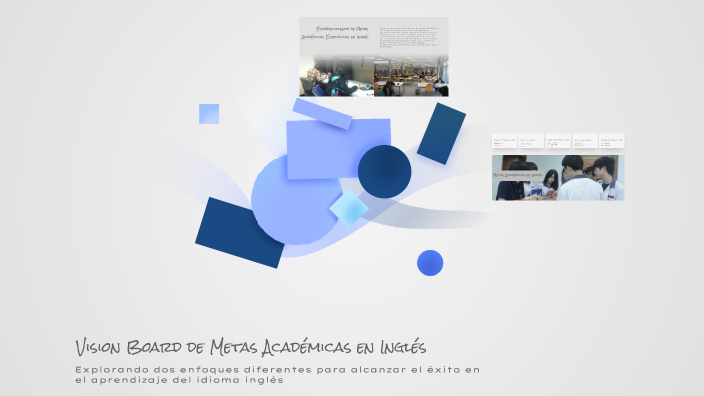 Vision Board de Metas Académicas en Inglés by Pierina Ibañez on Prezi