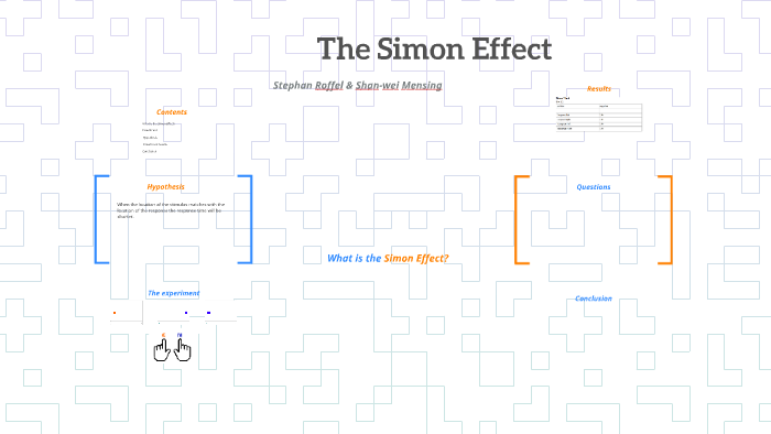 The Simon Effect by Shan-Wei Mensing on Prezi