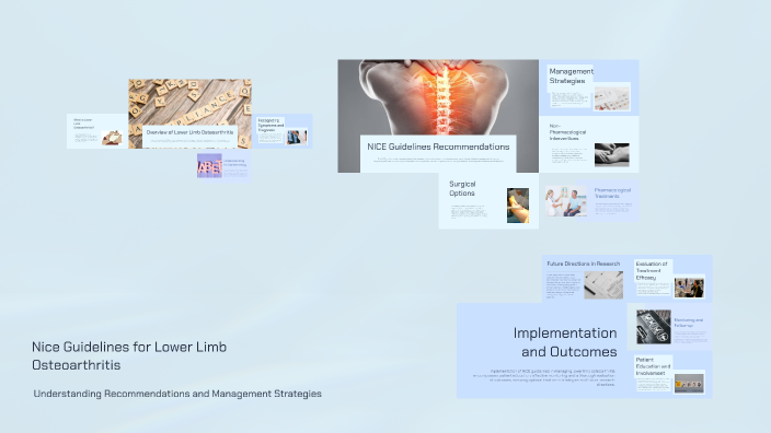 Nice Guidelines for Lower Limb Osteoarthritis by Piotr Borysiak on Prezi