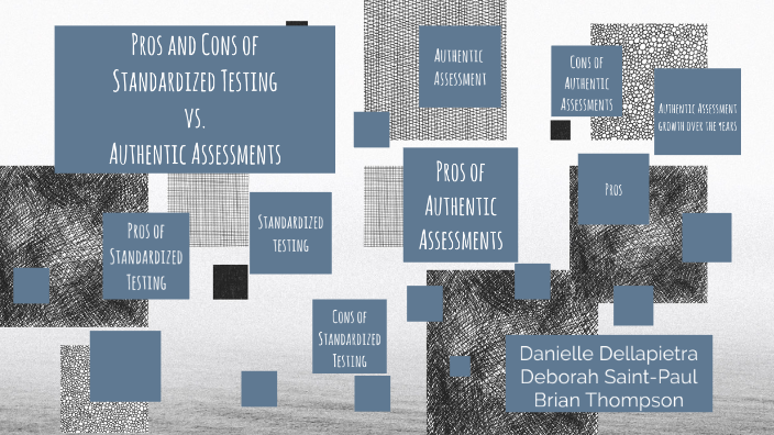 Pros and Cons of Standardized Testing vs. Authentic Assessments by ...