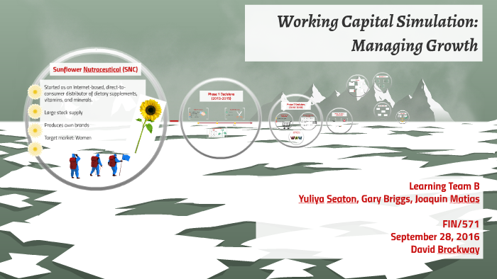 Working Capital Simulation: Managing Growth by Yuliya Seaton on Prezi