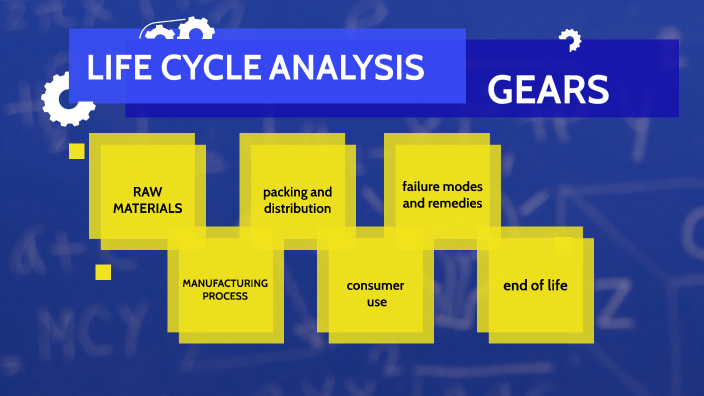 life cycle analysis of gears by dineswar Naidu on Prezi