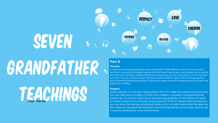 Seven Grandfather Teachings by Ariella Masuga on Prezi