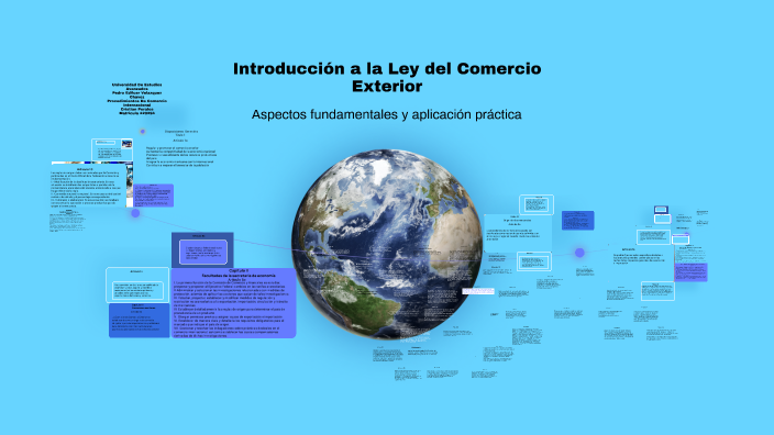 Introducción a la Ley del Comercio Exterior by PEDRO EDILCER VELÁZQUEZ ...
