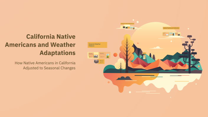 California Native Americans and Weather Adaptations by Sidney Woessner ...