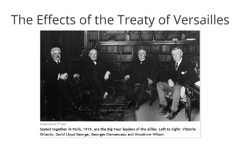 Effects of the Treaty of Versailles by M Putman on Prezi
