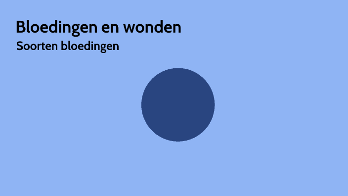Soorten bloedingen by olivia Vanbeginne on Prezi