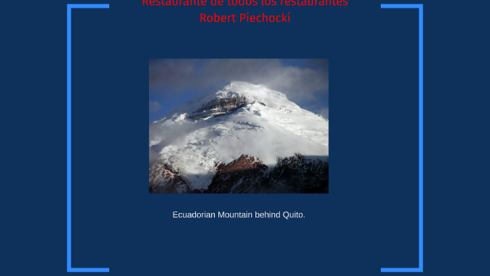 Restaurante de todos los restaurantes by Robert Piechocki on Prezi