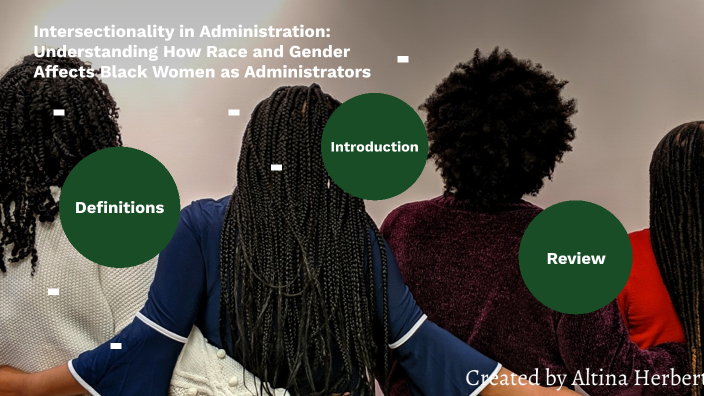 Intersectionality in Adminstration: Understanding How Race and Gender ...