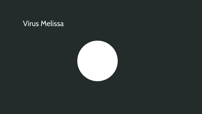 virus melissa by Jeremy May downs on Prezi