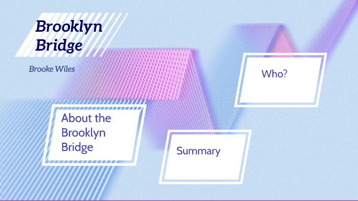 Brooke's Brooklyn Bridge Project by Brooke Wiles on Prezi