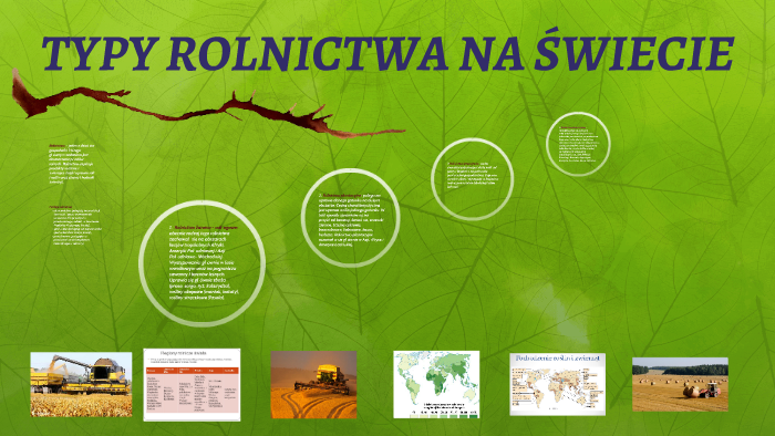 TYPY ROLNICTWA NA ŚWIECIE by julia barbara on Prezi