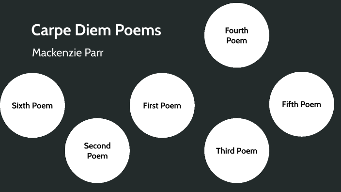 Carpe Diem Poems by Mackenzie Parr on Prezi