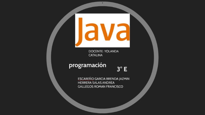 JAVA Y SUS CARACTERISTICAS by Martha Garcia