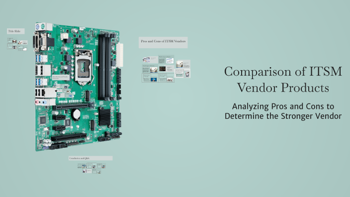 Comparison of ITSM Vendor Products by Andy Laskey on Prezi