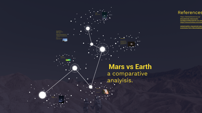mars vs earth by Ladaria Leggett on Prezi