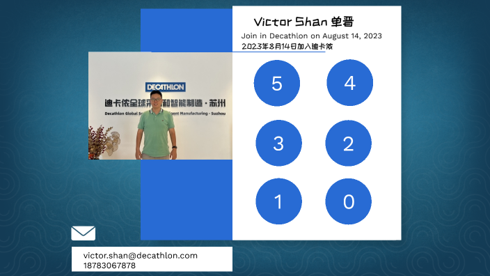 Self-Introduction by Victor Shan on Prezi