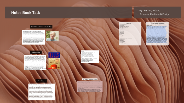Holes book talk by kell6950 kell6950 on Prezi